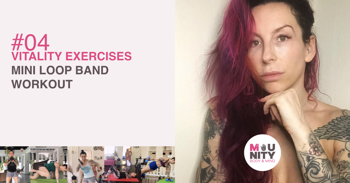 Free Mini loop band workout movie | M-Unity